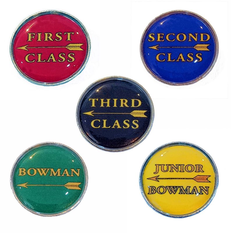 Archer Class standard round badge